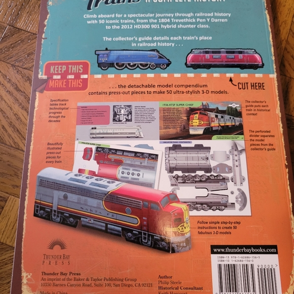 Other | 215 Trains Make Model Collectors Book Paper Trains A Complete ...